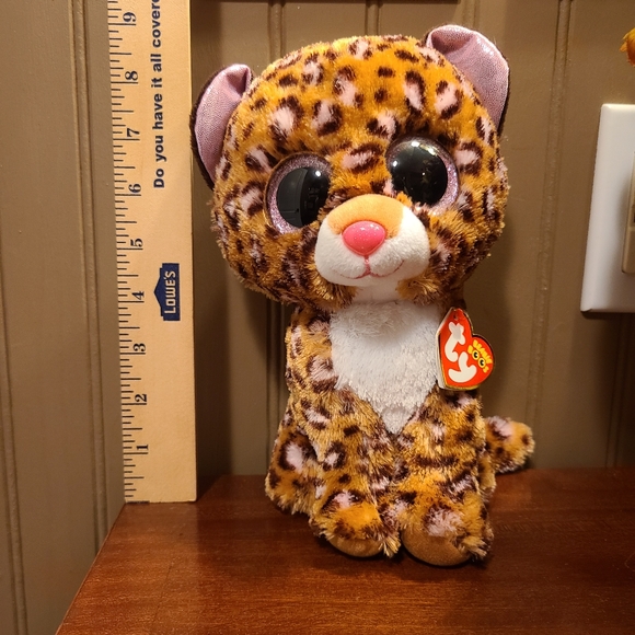 Ty | Toys | Ty Beanie Boo Patches The Tiger Lepord | Poshmark